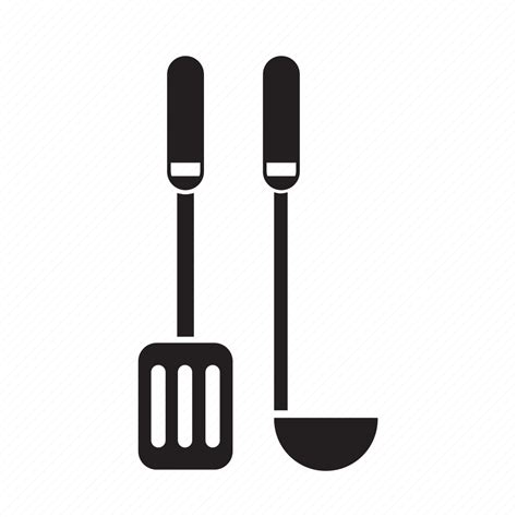 Kichen Cooking Equipment Kitchen Spoon Tools Icon Download On