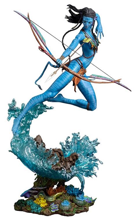 Neytiri Battle Diorama Statue At Mighty Ape Nz