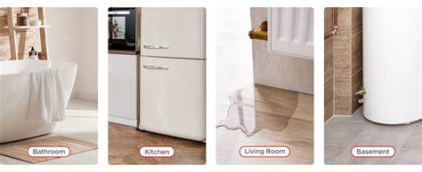 X Sense Wi Fi Water Leak Detector Smart Water Sensor Alarm Water Detector Alarm With 1700 Ft