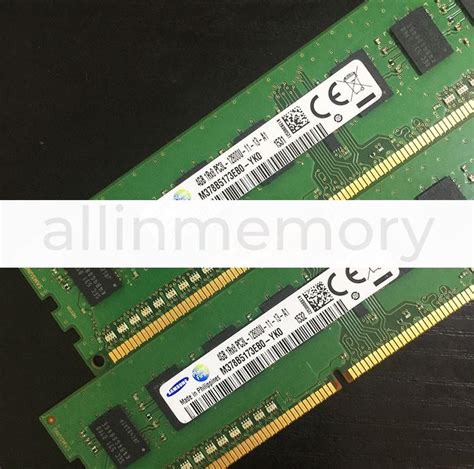 Hynix Ddr3l 4g 1rx8 Pc3l 12800u 1600 Units In Desk Allinmemory
