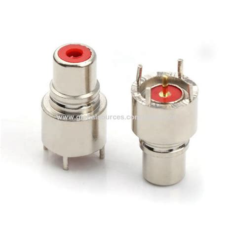 Buy Wholesale China Rca Female Connector For Audio Video Chassis Panel Mount Female Socket
