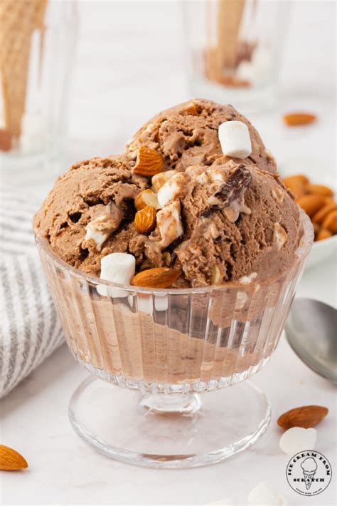 Easy Rocky Road Ice Cream Ice Cream From Scratch
