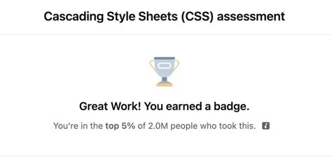 Aparna Rao On Linkedin Linkedinskillassessment Css Developer