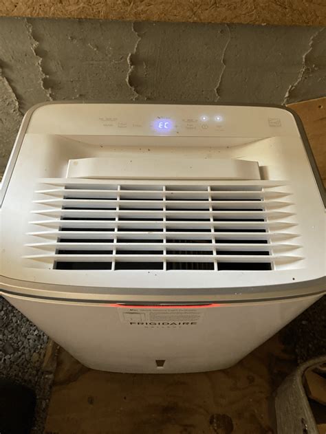 Frigidaire Dehumidifier Ec Code And Red Light R Appliances