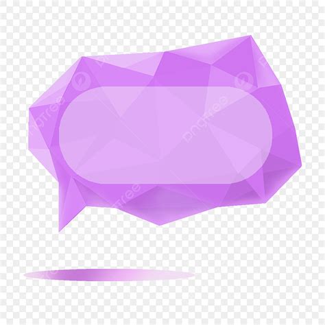 Dialog Bubble Clipart Hd Png Purple Triangle Pattern Stereo Bubble Dialog Dialog Box Thinking