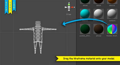 ucla game lab unity wireframe shader