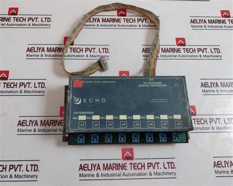 Federal Signal Echo Lc Digital Intercom Circuit Board Aeliya Marine