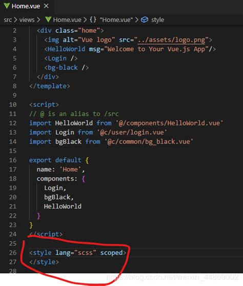 浅谈vue的style Scopedvue Style Scoped Csdn博客