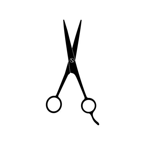 Scissors Silhouette For Pictogram Art Illustration Website Apps Logo Type Or Graphic Design