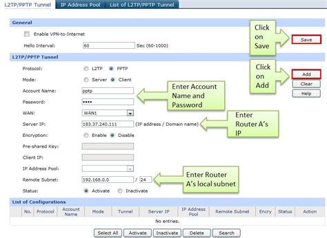 How To Setup Site To Site PPTP VPN On TP Link Router