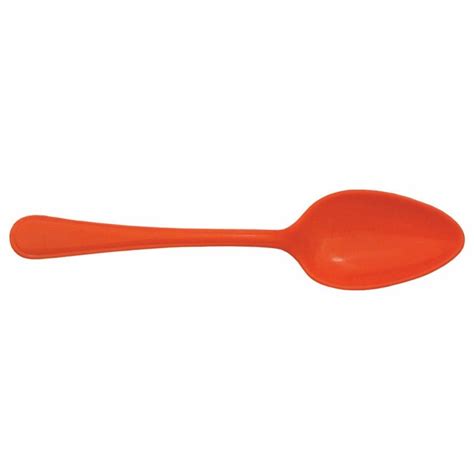 Orange Safety Spoon 360 Pack Hard Time Products