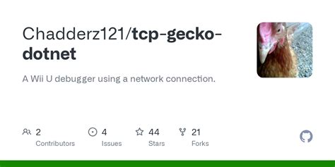 GitHub Chadderz Tcp Gecko Dotnet A Wii U Debugger Using A Network Connection