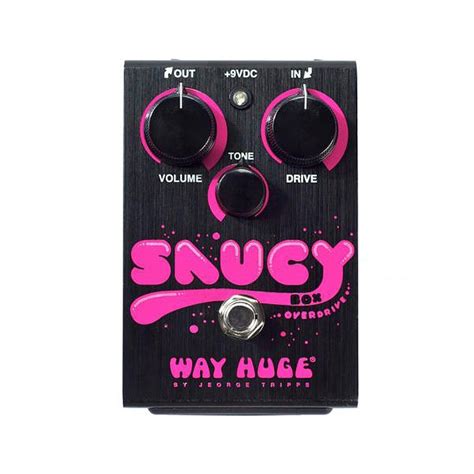 Way Huge Whe205 Saucy Box Overdrive Pedal Pedals And Effects