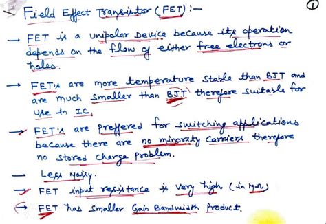 Field Effect Transistor And These Types Of Pdf