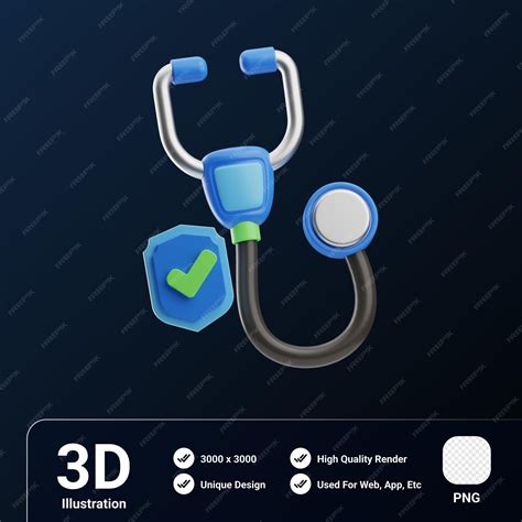 Premium Psd Insurance Object Health Insurance 3d Illustration