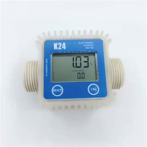 K 24 Turbine Digital Diesel Fuel Flow Meter K24 Fuel Diesel Air Water