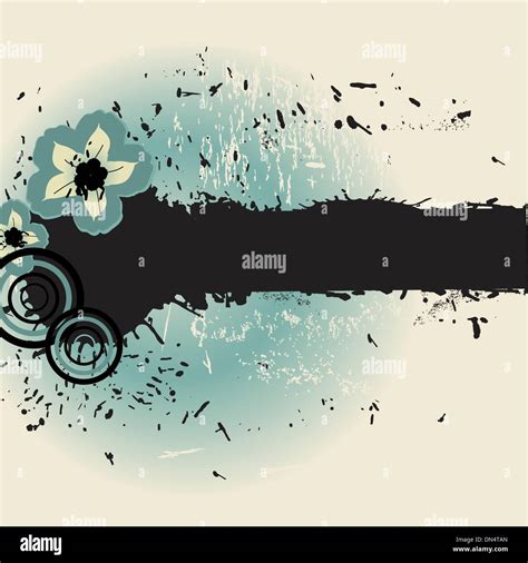 Abstract Background With Grey Flowers Stock Vector Image And Art Alamy