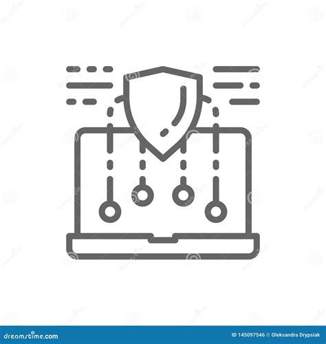 Set Safe Computer Monitor And Shield Fingerprint Shield With Cyber