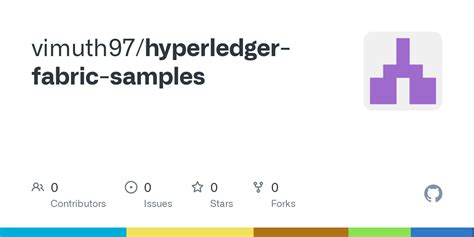 GitHub Vimuth Hyperledger Fabric Samples