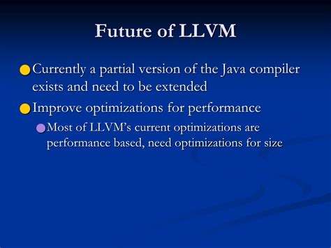 PPT Unlocking The Potential Of LLVM Compiler System PowerPoint Presentation ID 9631202