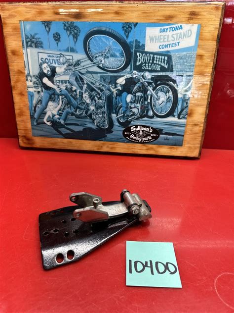 Harley Fxr Police Solo Seat Front Mount Bracket Fxrp Frame Oem Saddle