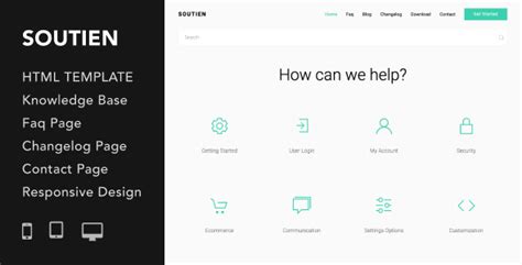 Faq HTML Website Templates ThemeForest