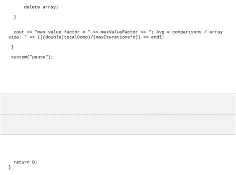 Solved The Array Size N Values That Was Assigned To Me Was