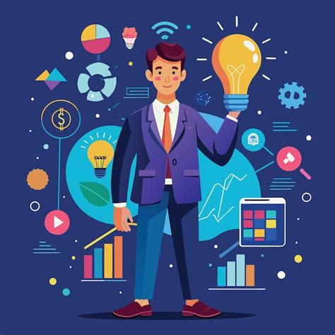 Premium Vector Business Intelligence Data Analysis For Insight Making