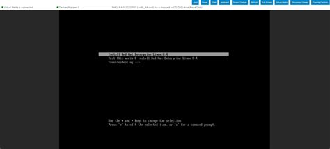 How To Install Red Hat Enterprise Linux Operating System Using Text Mode Dell Us