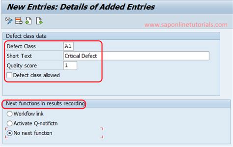 How To Define Defect Classes In Sap Qm Sap Tutorials