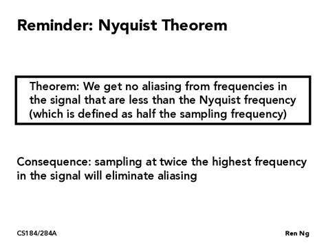 cs184 284a lecture 3 sampling and aliasing