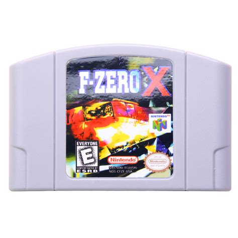 F Zero X Nintendo N64 Us Version Video Game Game Accessories