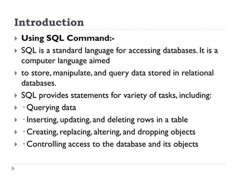 Ppt Oracle 11g Database Development Powerpoint Presentation Free