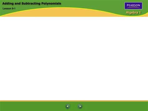 PPT Adding And Subtracting Polynomials PowerPoint Presentation Free Download ID
