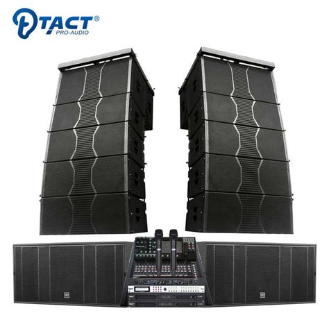 Professional Line Array Speakers Big Power For Outdoor