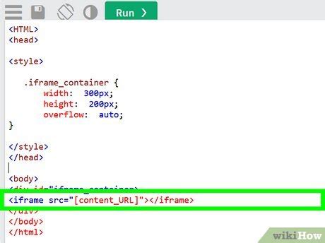Ways To Resize IFrames In HTML WikiHow