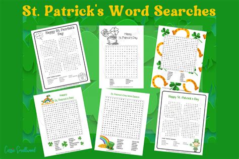 St Patrick S Day Word Search Puzzle Printable Word Search Maker