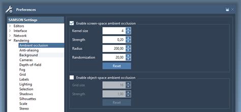 rendering effects samson user guide