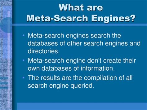 Ppt Implementation Of Meta Search Engine Powerpoint Presentation