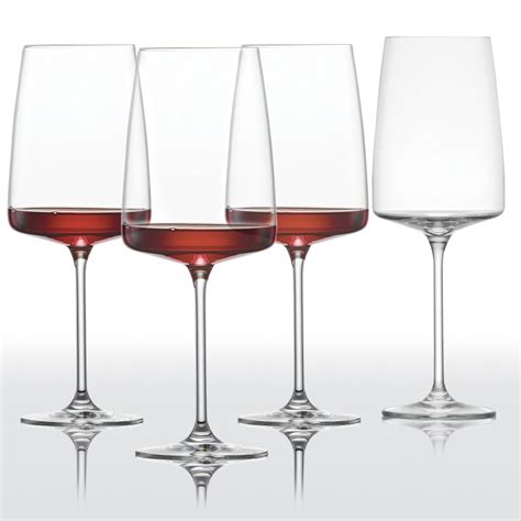 Zwiesel Glas Sensa Mixed Red And White Wine Glasses Set Of 8 Williams