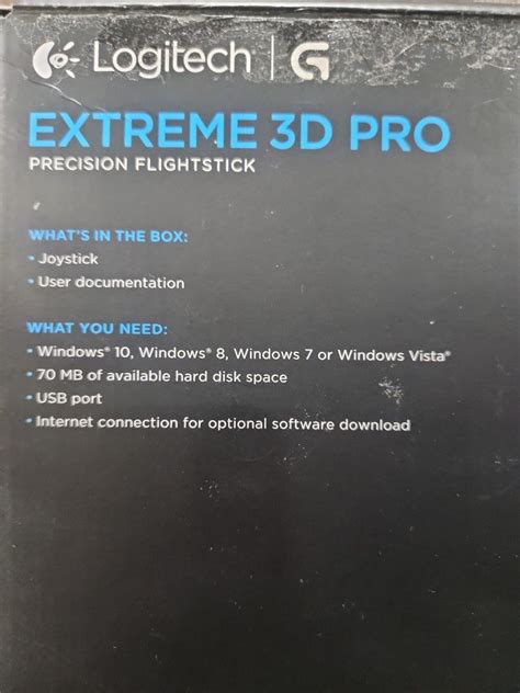 Logitech Extreme 3d Pro Precision Flightstick Video Gaming Gaming Accessories Controllers On