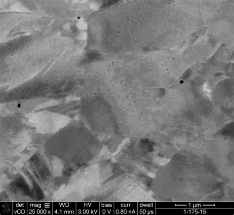 Sem Images Showing The Steels Microstructure After Quenching A C