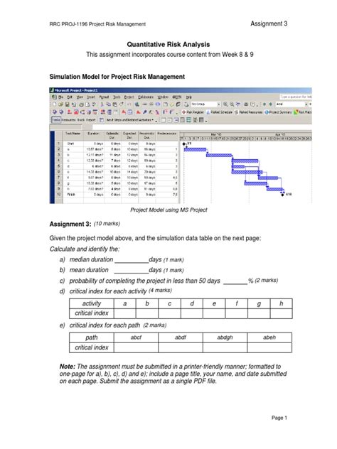 Monte Carlo Simulation Assignment 3 Pdf Computing Analysis