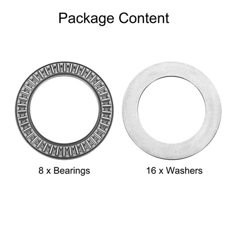 Axk3552 2as Needle Roller Thrust Bearings With Bearing Washers 35mm
