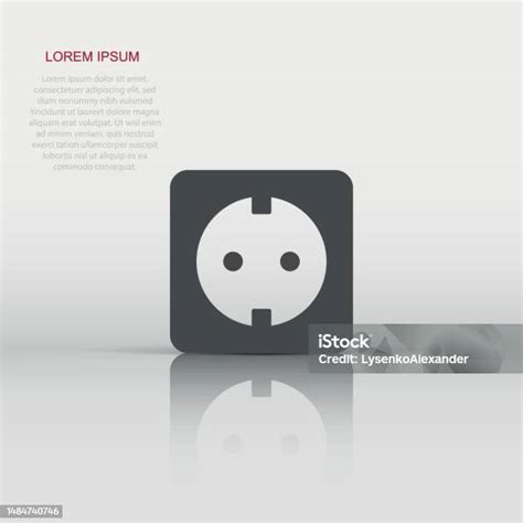 플랫 스타일의 벡터 연장 코드 기호 아이콘입니다 전력 소켓 기호 그림 그림입니다 전원 소켓 사업 개념입니다 0명에 대한 스톡 벡터 아트 및 기타 이미지 Istock