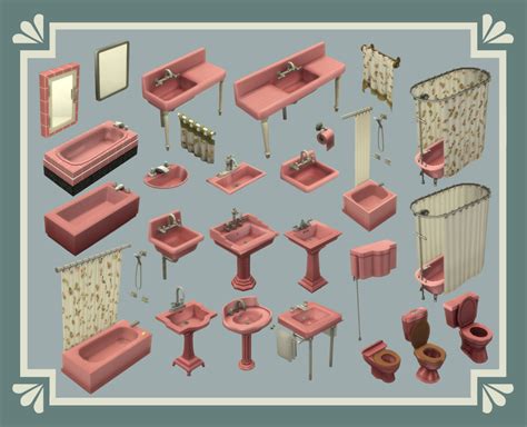 Post By Moon Simmers · 8 Images Classic Pink Bathroom Design How To