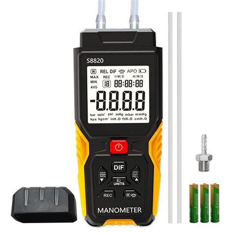 Digital Air Pressure Meter 3680kpa Dual Port Philippines Ubuy