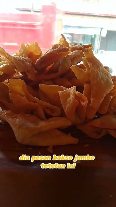 BAKSO JUMBO TETELAN REDY UNTUK BAPAK - YouTube