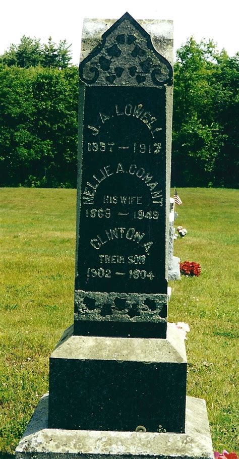 Ellen Augusta Nellie” Conant Lowell 1869 1949 Find A Grave Memorial
