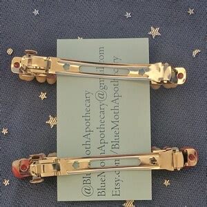 Teeth Hairclips Set Etsy